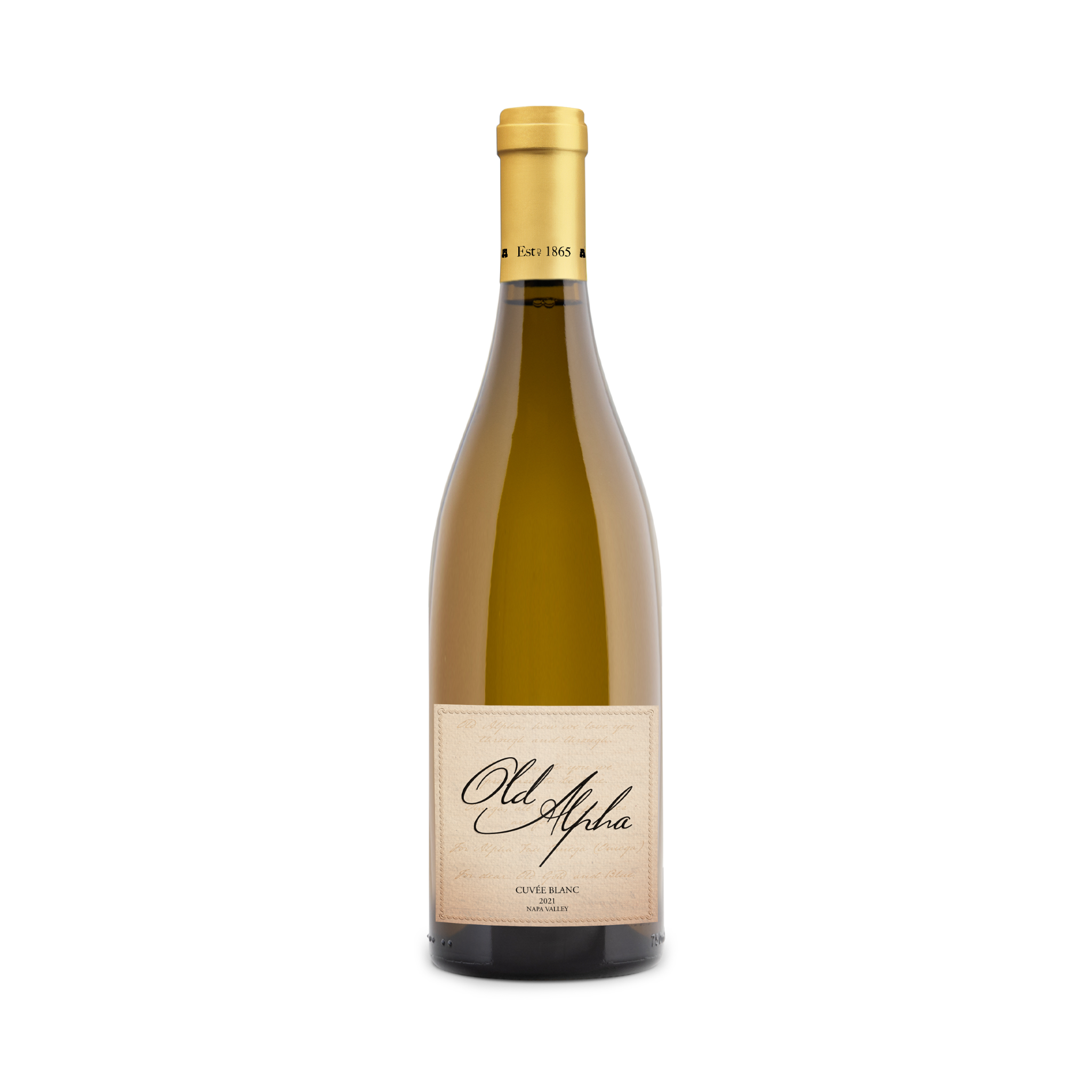 Old Alpha - 2021 Cuvée Blanc - Napa Valley – WINE GIFT SHOP